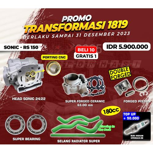 Jual PAKET BORE UP SONIC - RS 150 | BRT - Kota Bandung - BACIP MOTO ...