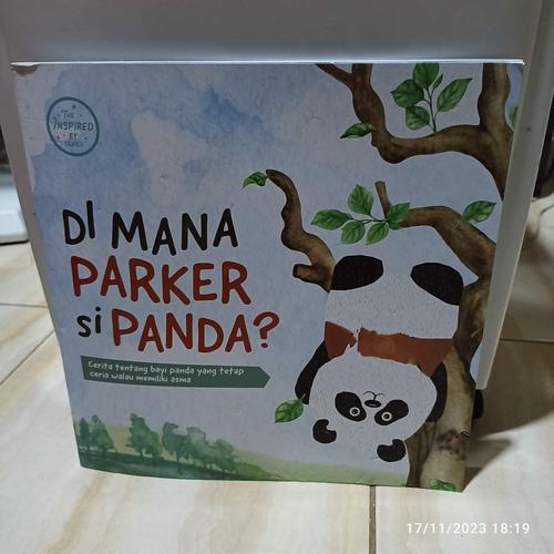 Jual buku cerita anak di mana parker si panda berwarna tulisan besar 24 ...