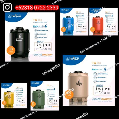 Jual PENAMPUNGAN AIR UNDER GROUND / TOREN 1000 L PENGUIN TQ 110 BIRU ...