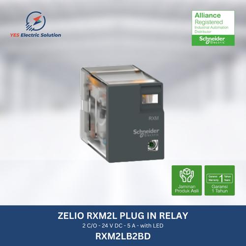 Promo Schneider Electric Miniature Relay 2C/O 24V DC 5A LED - RXM4LB2BD ...