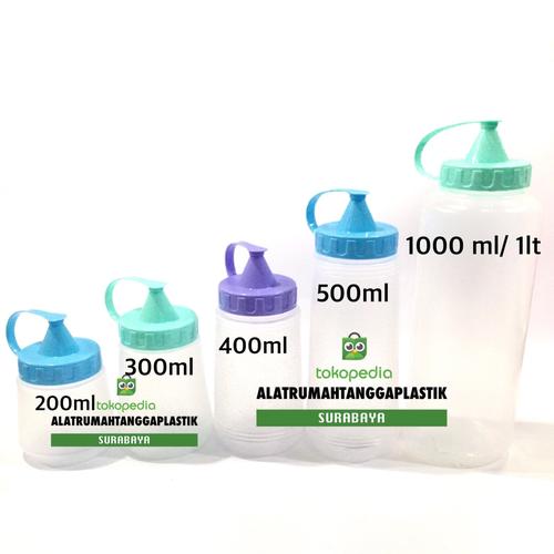 Jual 1 pc Botol Kecap 200 ml/ Botol Saos/ Botol Minyak/ Botol Vita ...