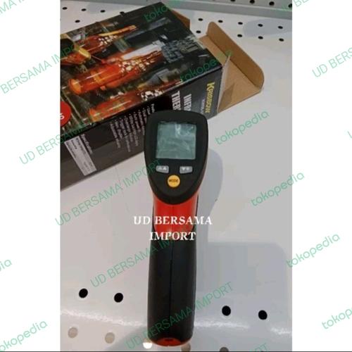 Jual krisbow thermogun dual laser infrared -50 to 550 C thermometer gun ...