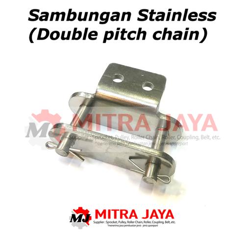 Jual CL C 2060 A2 STAINLESS SS C2060 DOUBLE PITCH CHAIN SAMBUNGAN ...