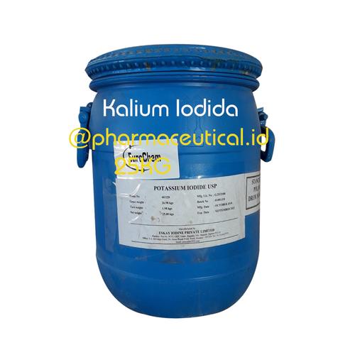 Jual Potassium Iodide/Kalium Iodida/Kalium Iodide 25kg/drum ORIGINAL ... Jual Potassium Iodide/Kalium Iodida/Kalium Iodide 25kg/drum ORIGINAL ...