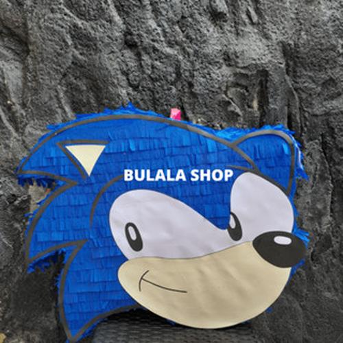 Jual Pinata Pukul/Pinata Tarik Karakter Ulang Tahun Motif Kepala Sonic ...