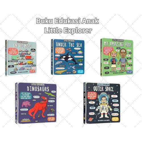 Jual Little Explorers Story Board Book Lift The Flap Buku Edukasi Anak - Outer Space - Kab ...