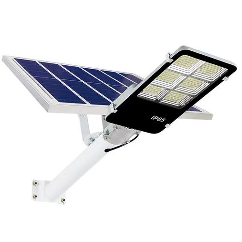 Promo SOLAR CELL STREET LIGHT PJU 300W LED putih CK-300W PREMIUM ...