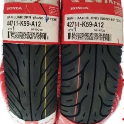 Promo ban motor federal tube type non tubeless 90/90 ring 14 beat vario ...