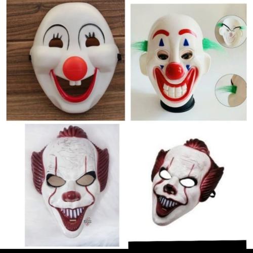 Jual topeng badut prank Halloween scary clown mask badut seram badut ...