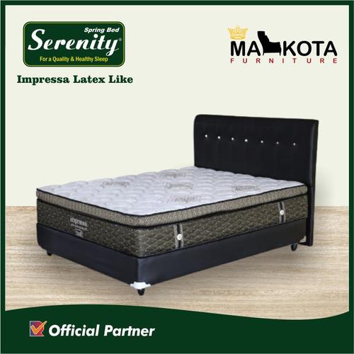 Jual Springbed Serenity Impressa Pocket Spring Latex Like (Kasur & Set ...