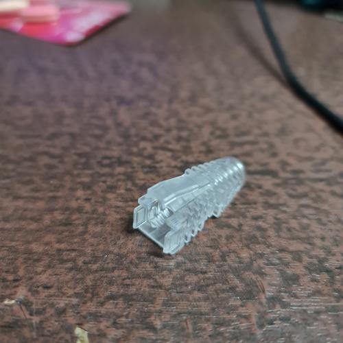 Jual AMP plug boot cat6A transparant ORIGINAL Commscope plug Boot cat ...