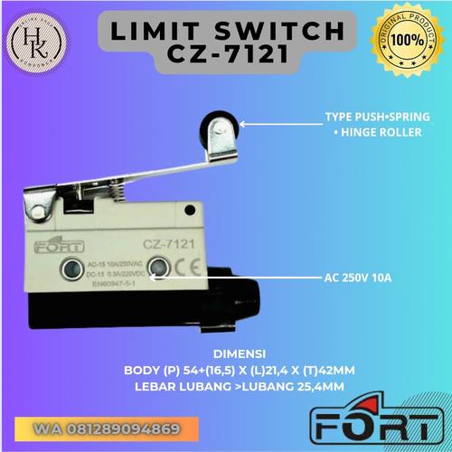 Jual cz-7121 limit switch micro switch fort door switch panel - Jakarta ...