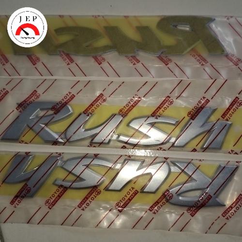Jual Emblem Logo Lambang Tulisan Mobil Toyota RUSH Original - Kota ...