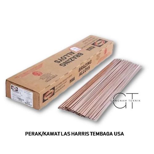 Jual PERAK LAS HARRIS BRAZING ALLOY PERAK LAS TEMBAGA Panjang 45cm ...