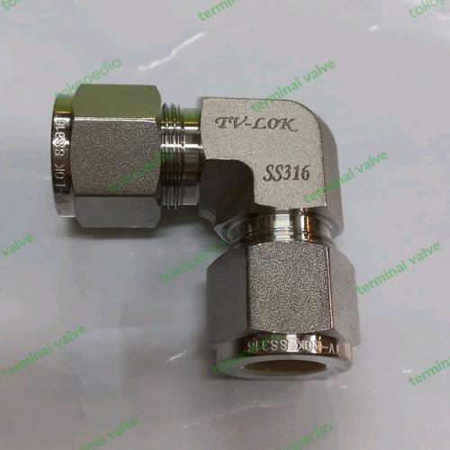 Jual union elbow ss316 1/2/union elbow stainless 316 1/2od/elbow union ...