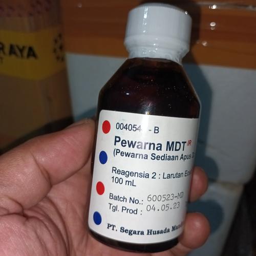 Jual indo reagent pewarna mdt reagensia 2 larutan eosin, 100ml - Kab ...
