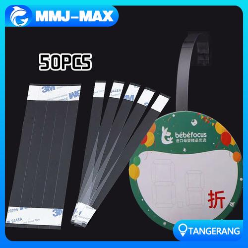 Jual Plastik Mika Display Promo Card 50pcs/Mika Label Harga Rak - 140 ...