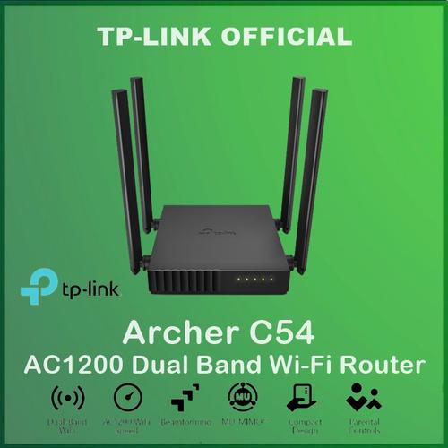 Jual Tp-Link Archer C54 AC1200 Dual-Band Wi-Fi Router TpLink Archer C ...