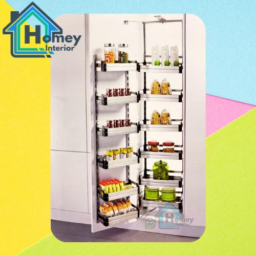 Promo VITCO Stainless steel Deluxe Larder Pantry Kitchen Unit/ Rak 6 ...