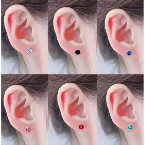 Jual Anting MAGNET Permata Crystal WARNA - Biru Muda - Kota Medan ...