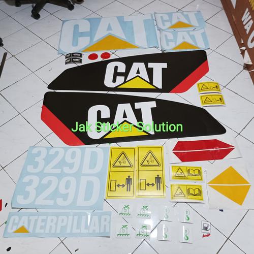 Jual Stiker Cat 329D Sticker Excavator Caterpillar - Kab. Cirebon ...