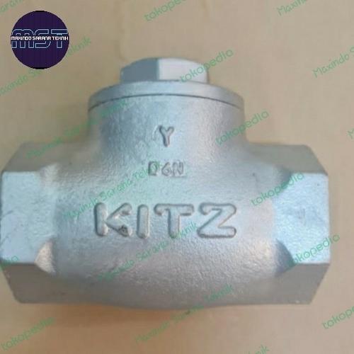Jual Lift Check Valve 1" Inch KITZ Steam 10K Ductile Iron - Jakarta ...