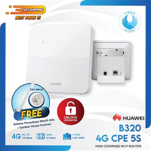 Promo Home Router Modem Huawei B320 Pengganti Orbit Star 2 4G LTE ...