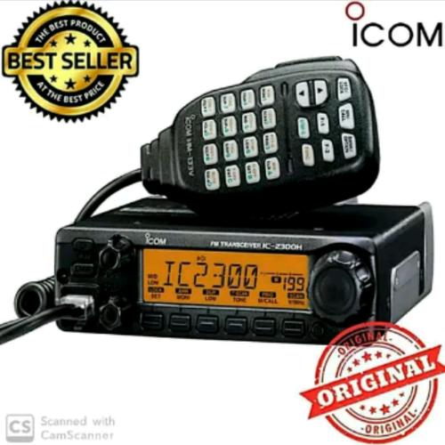 Jual Rig mobile ht iCom IC - 2300 H IC2300 65Watt ICOM 2300H VHF RIG ...