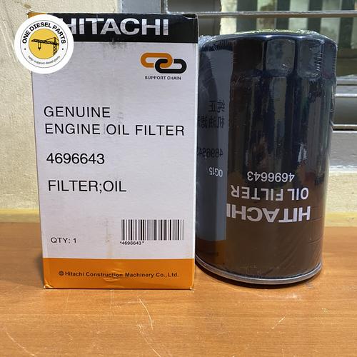 Jual ENGINE OIL FILTER / FILTER OLI HITACHI 4696643 ZAXIS EX200 EX210 ...