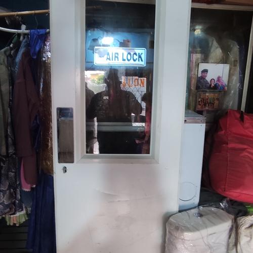 Jual PINTU PANEL FIBER+BESI BISA BUAT PINTU RUMAH/PINTU KAMAR MANDI ...