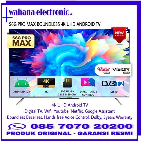 Jual COOCAA 50S6G PRO MAX TV LED UHD 4K SMART ANDROID TV 50 INCH S6G PROMAX - Kota Tangerang ...