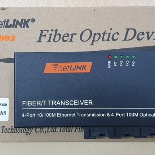 Jual NETLINK Ethernet Fiber Switch (media converter) 6FO/4FO/3FO/2FO ...