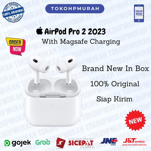 Jual Airpods Pro 2 2nd Gen 2023 USB C Magsafe Wireless MTJV3 (RESMI ...