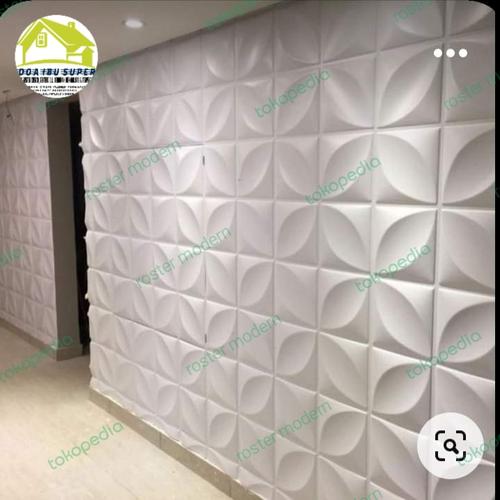 Jual hiasan dinding wall panel 3d bata tempel mozaik wall panel dinding ...