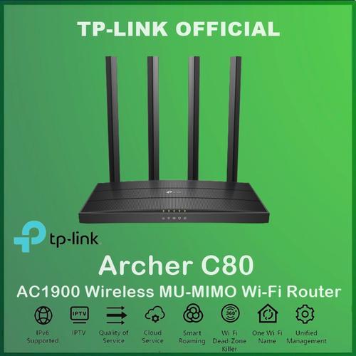 Promo TP-Link Archer C80 AC1900 Wifi Router TpLink Archer C80 C 80 ...