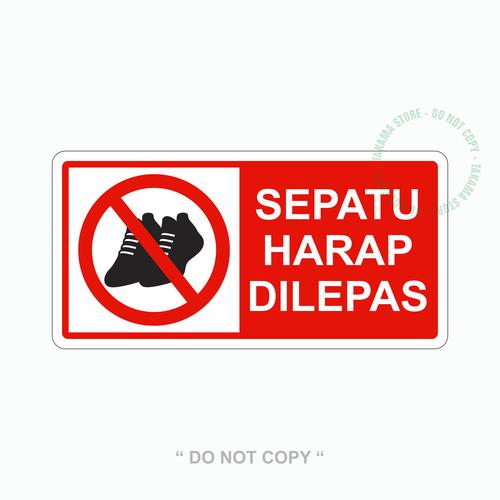 Jual RAMBU SEPATU HARAP DI LEPAS 30CM X 15CM AKRILIK - Kota Bandung ...