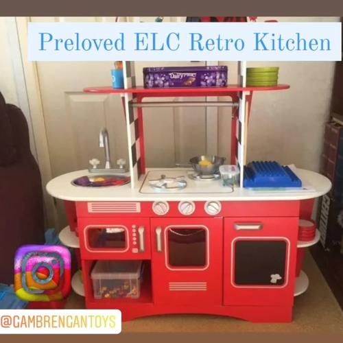 Jual Jual Mainan dapur ELC retro kitchen preloved second bekas wooden ...