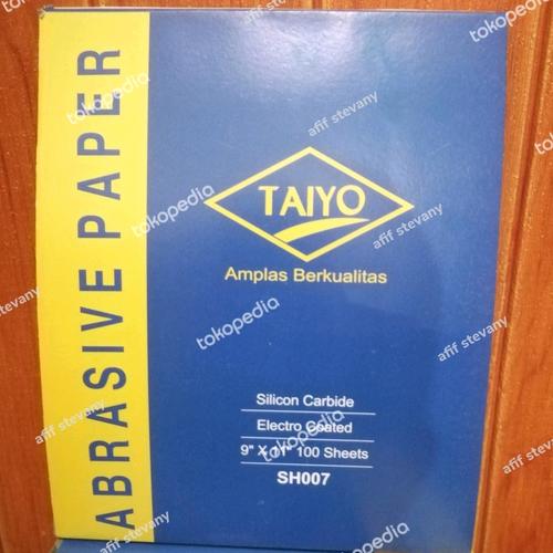 Jual Amplas Lembaran TAIYO Grit 1000-2000 - Amplas Duco - Amplas Kertas ...