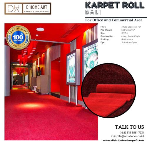 Jual Karpet Roll Classic Bali Warna Polos untuk Kantor/Hotel/Ballroom ...