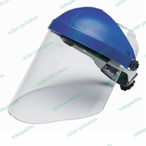 Jual 3M Ratchet Headgear H8A + 3M Clear Polycarbonate Faceshield WP96 ...