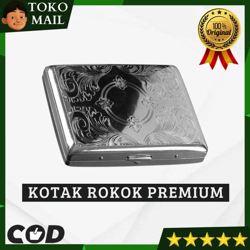 Jual Kotak Tempat Rokok Keren Almunium Case Muat 20 Slot batang Roko ...