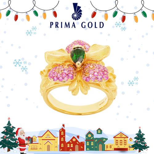 Promo Prima Gold Majectic Orchid Collection Ring 165R0731 Cicil 0% 3x ...
