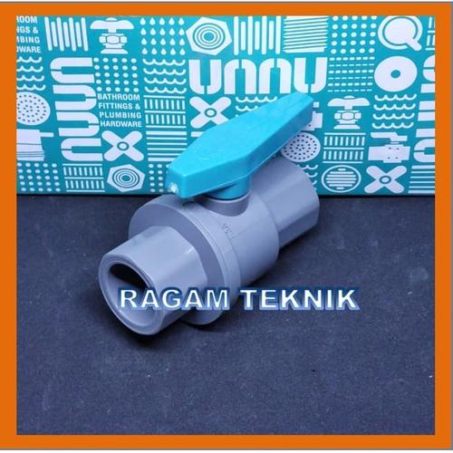 Jual Unnu Ball Valve 3/4" BV PVC Stop Keran Kran Tebal Balvalep - Kota ...