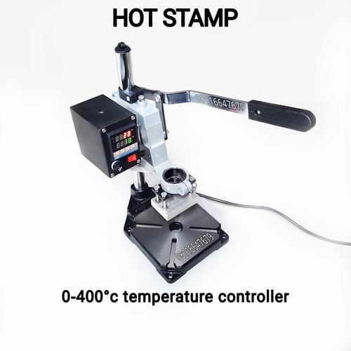 Jual mesin emboss mini hot stamping foil dan kulit leather - Kab ...