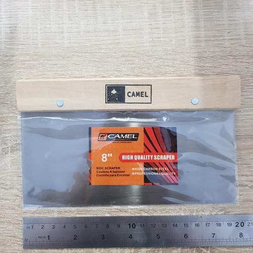 Jual Skrap Kape 8" Inch Camel Gagang Kayu Plat Besar Scraper Dempul ...