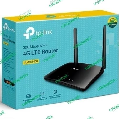 Jual TP Link TL MR6400 Wireless Router N-4G LTE 300MBps WIFI MIFI SIM ...