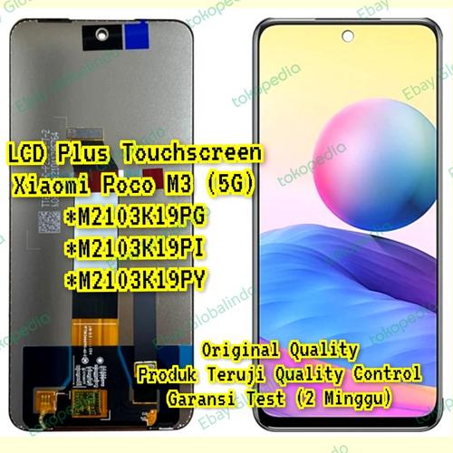 Jual LCD Plus Touchscreen Xiaomi Poco M3 (5G) (Original Quality) (New ...