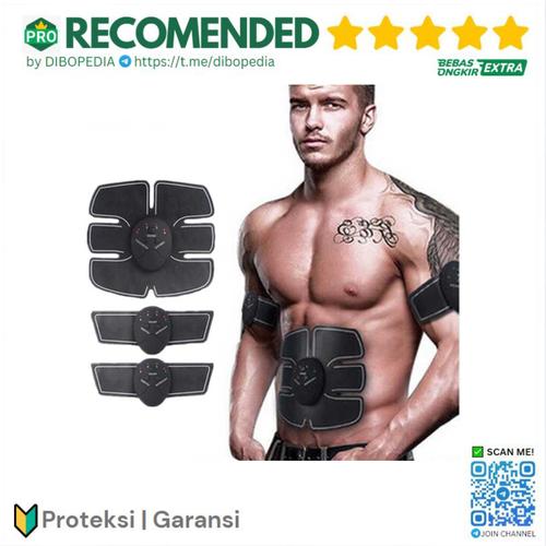 Jual Alat Stimulator Terapi EMS Otot Six Pack ABS Abdominal Muscle ...