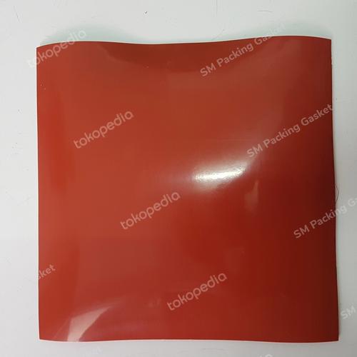 Jual Silicone Red Sheet 3mm x 50cm x 50cm ( Silikon Merah Tahan Panas ...