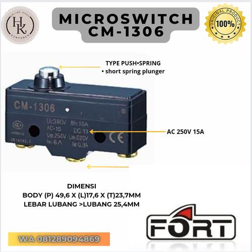 Jual CM-1306 MICRO SWITCH LIMIT SWITCH - Jakarta Barat - HK komponen ...